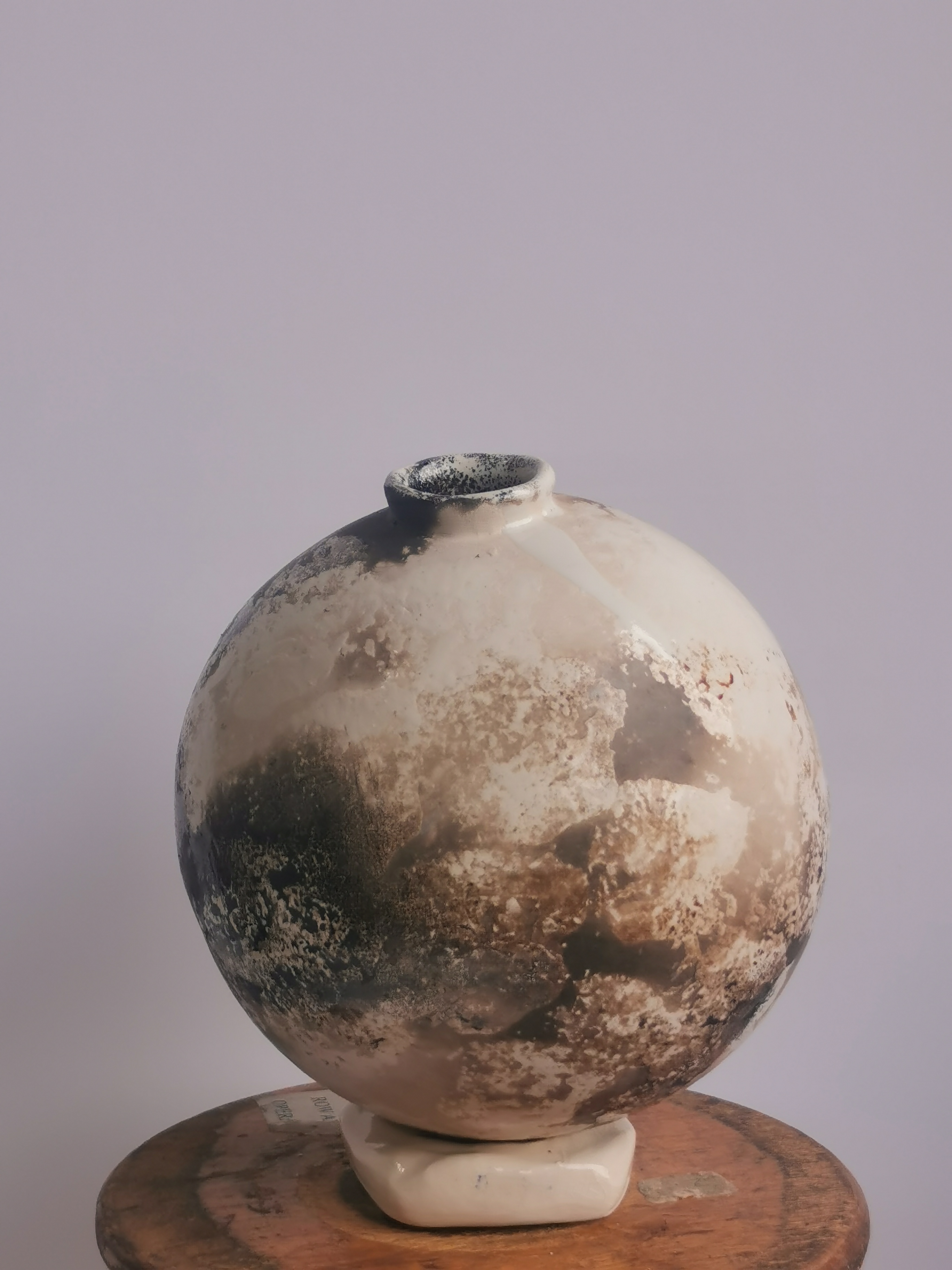 Luna scape moon Jar 7, debbie page ceramics – Debbie Page Ceramics